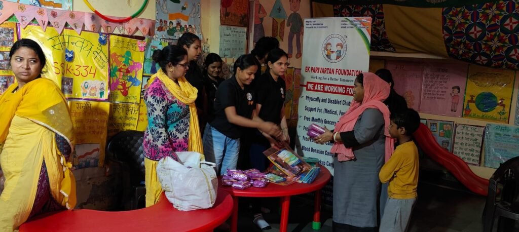 Sanitary Napkins Distribution under National Health Mission